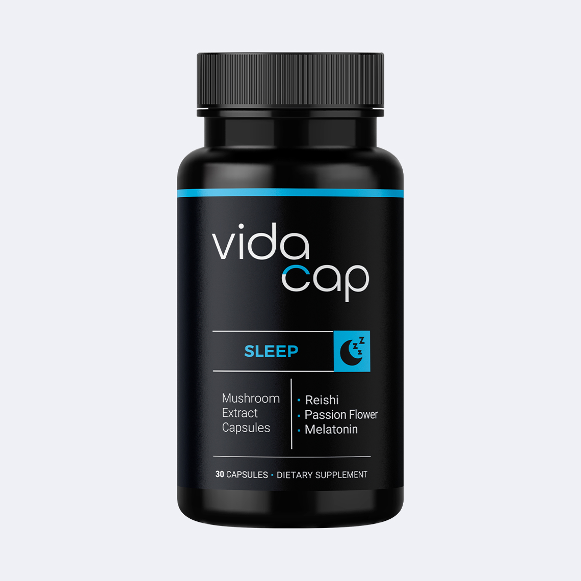 Mushroom Capsules for Sleep 750mg | 30 ct | VidaCap